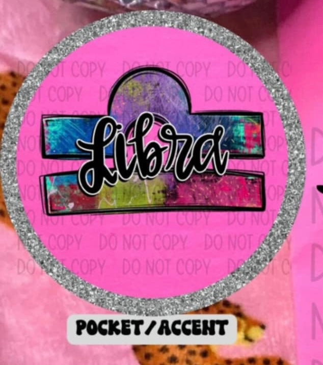 Libra pocket (SWD) 92277 DTF transfer – Mud & Grace Transfers