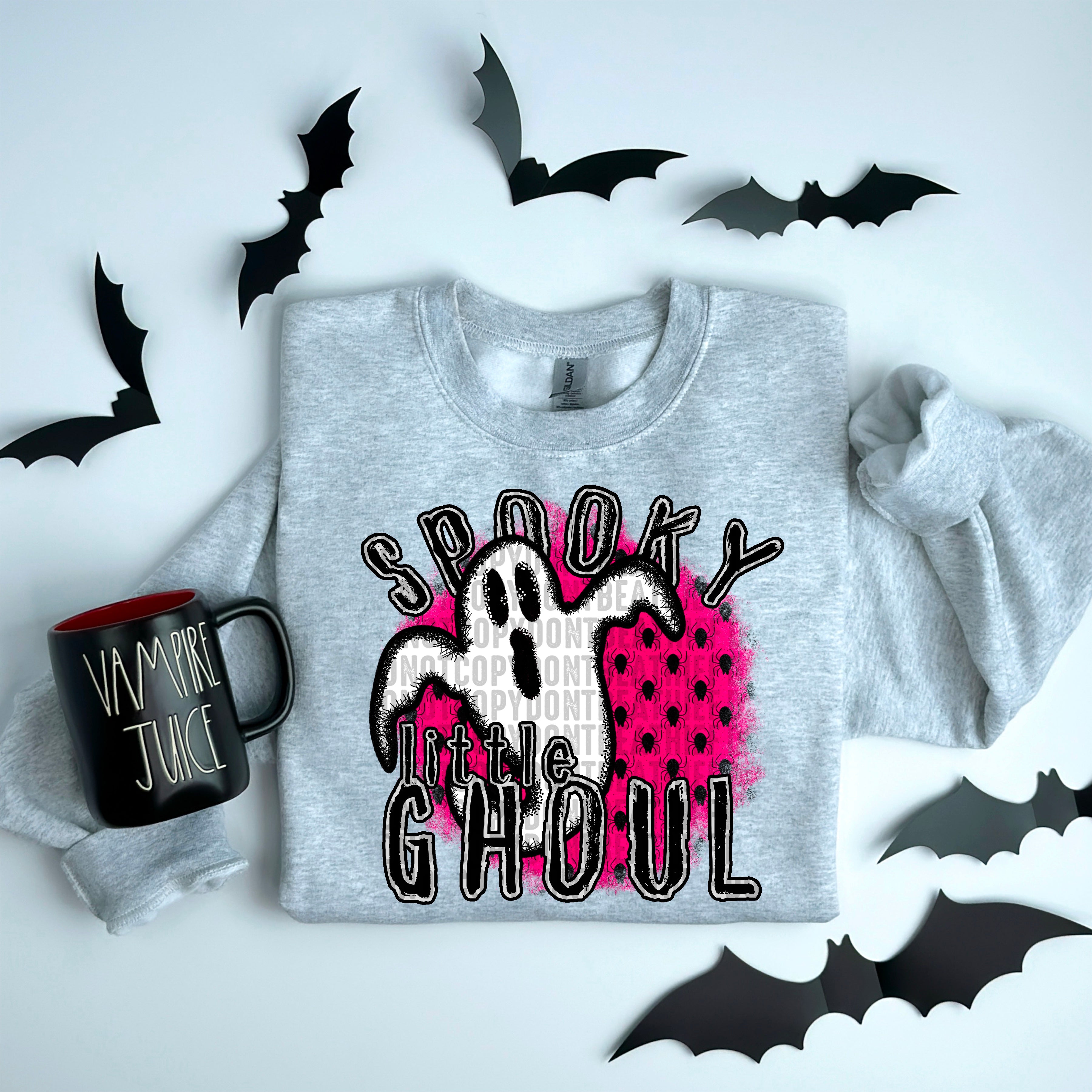 Spooky ghoul 103663 DTF transfer – Mud & Grace Transfers