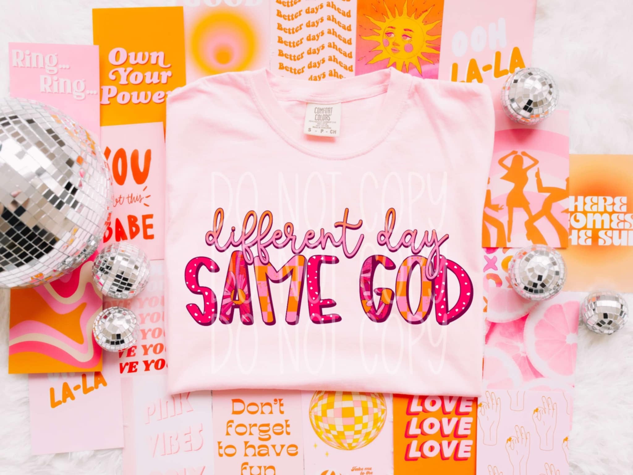 Different day same god 93117 DTF transfer – Mud & Grace Transfers