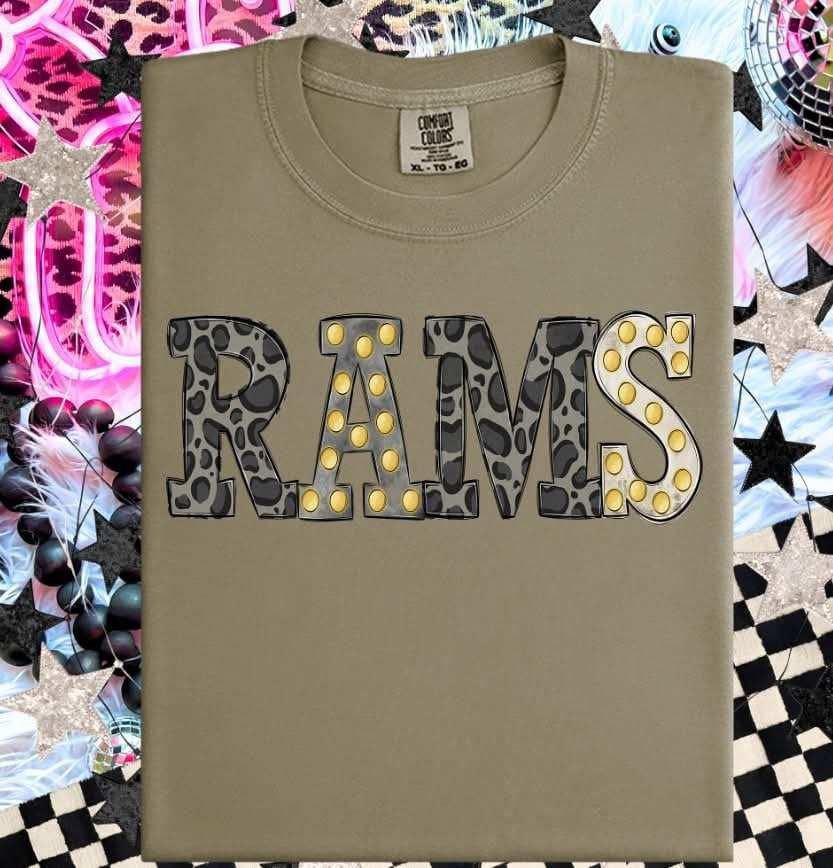 Rams marquee filled (S&G) 73906 DTF transfer – Mud & Grace Transfers