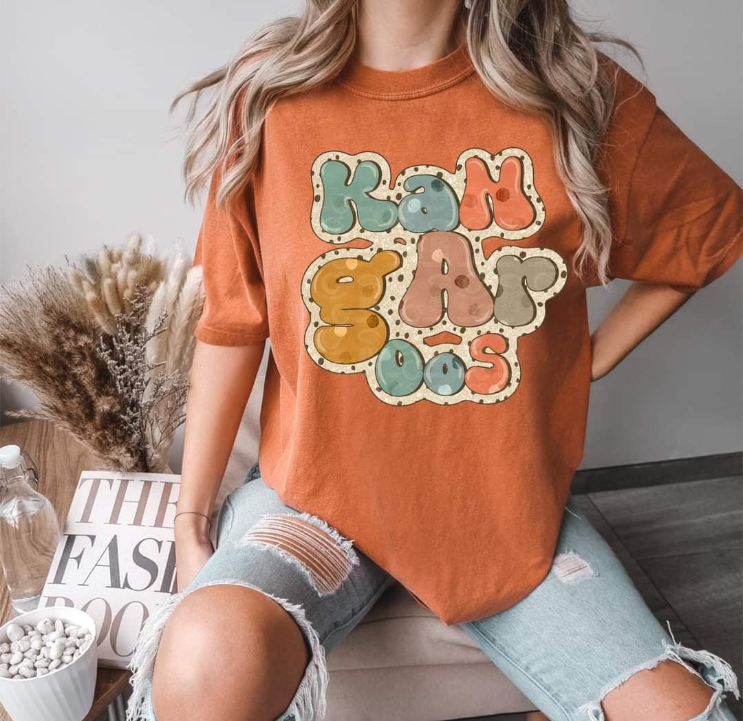 Kangaroos boho (C’s) 60222 DTF transfer – Mud & Grace Transfers