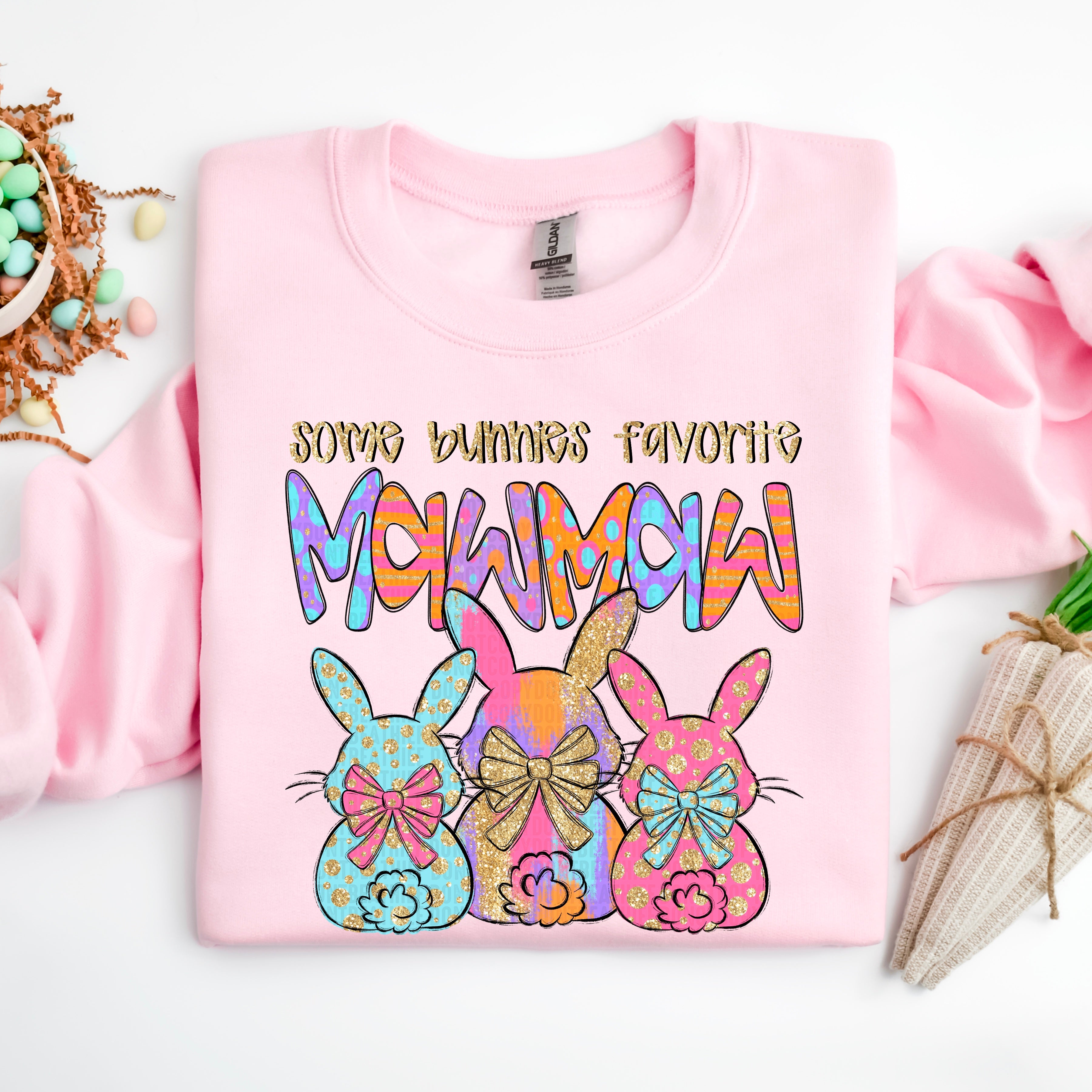 Some Bunnies Favorite Mawmaw (SDD) 83368 DTF Transfer – Mud & Grace Transfers