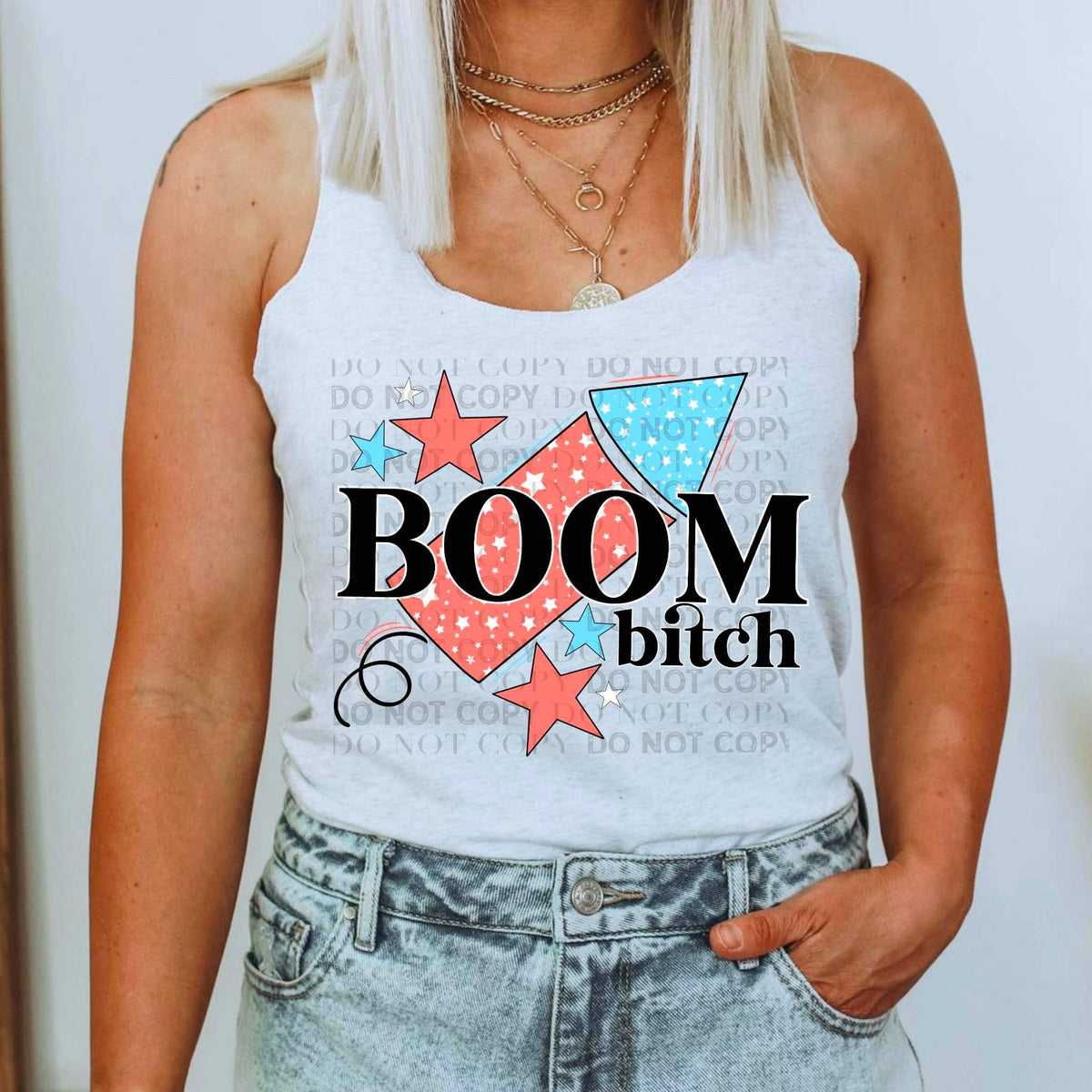 Boom B*tch DTF TRANSFER – Mud & Grace Transfers
