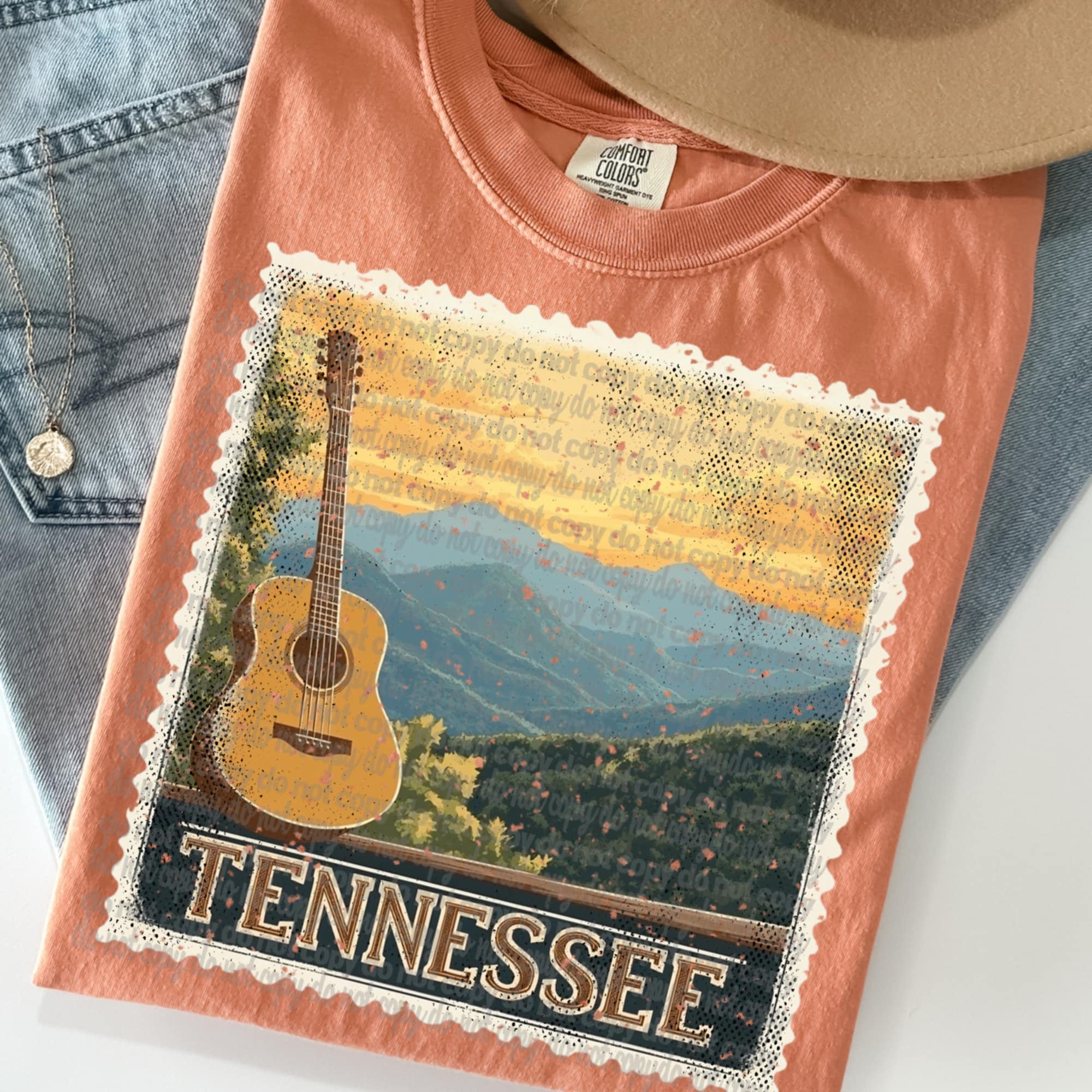 Tennessee State Stamp (TTD) 99078 DTF transfer – Mud & Grace Transfers