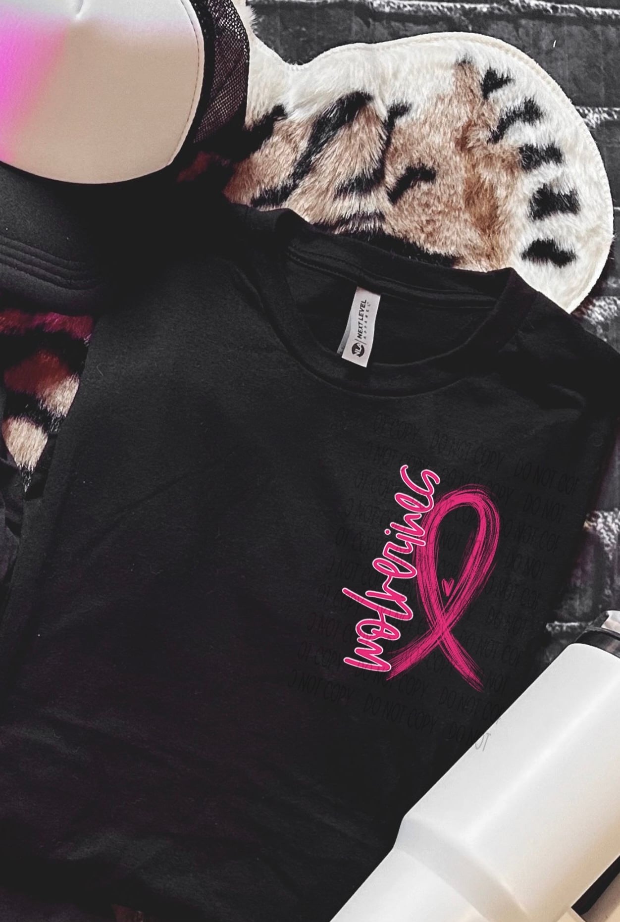 Wolverines Mascot Breast Cancer Awareness 49146 DTF transfer – Mud ...