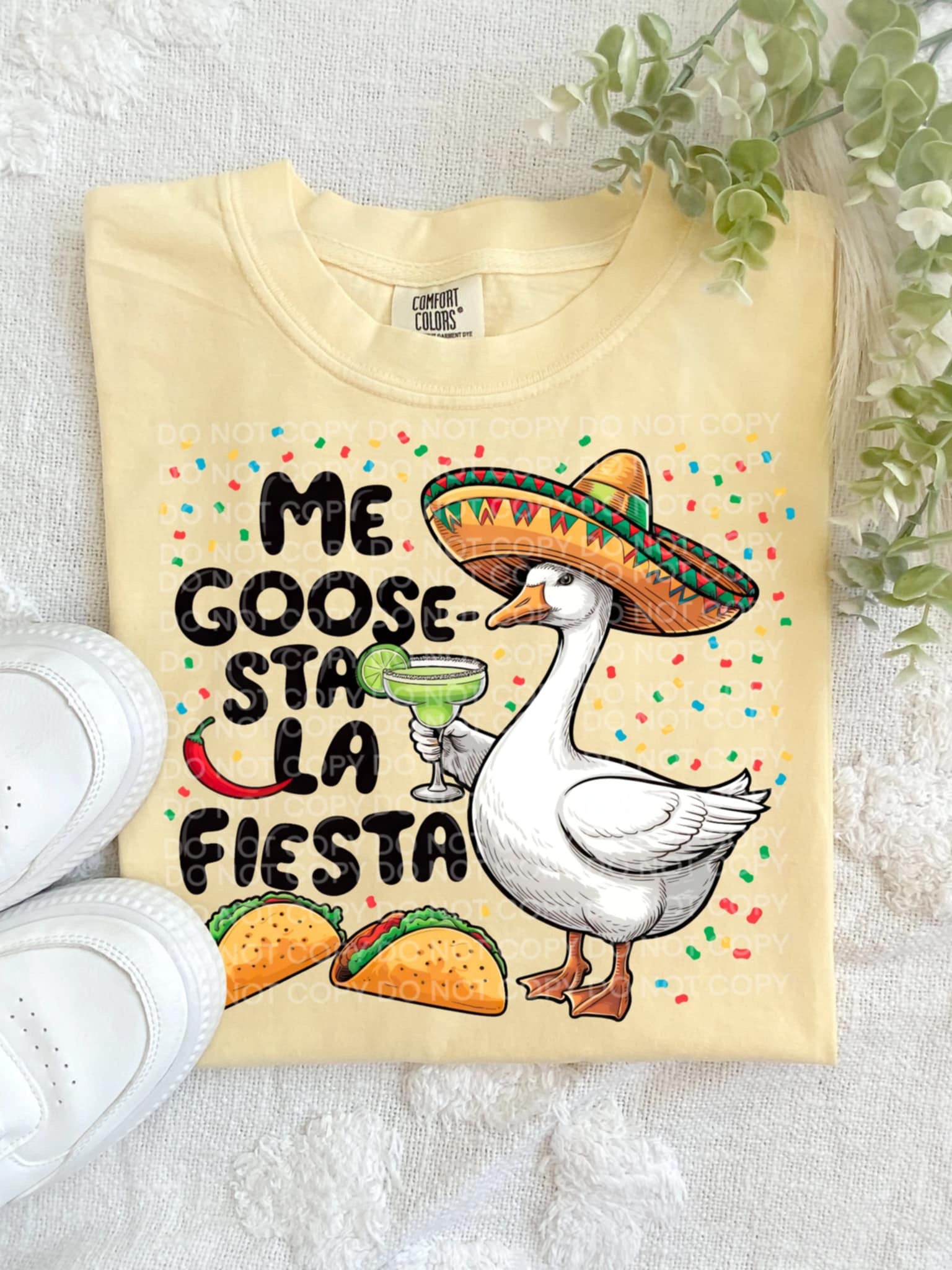 Me goose-sta la fiesta (SCG) 96300 DTF transfer – Mud & Grace Transfers