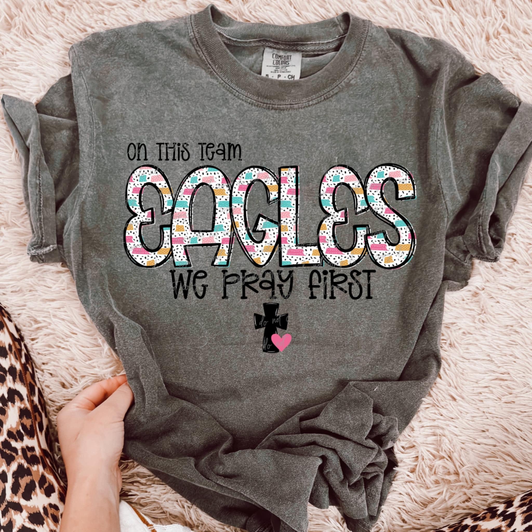 Eagles on this team we pray first (Virgo) 97770 DTF transfer – Mud ...