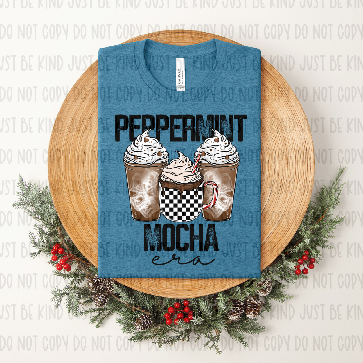 Peppermint Mocha Era (Revel) 72471 DTF Transfer – Mud & Grace Transfers