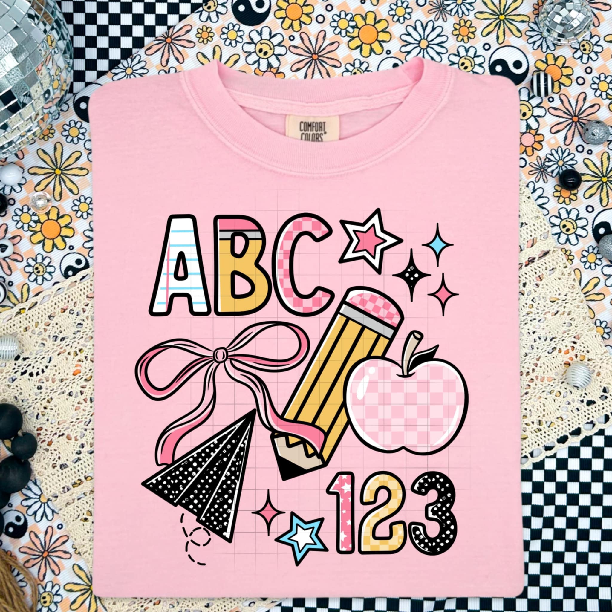 ABC 123 GIRL (CSC) 99157 DTF transfer – Mud & Grace Transfers