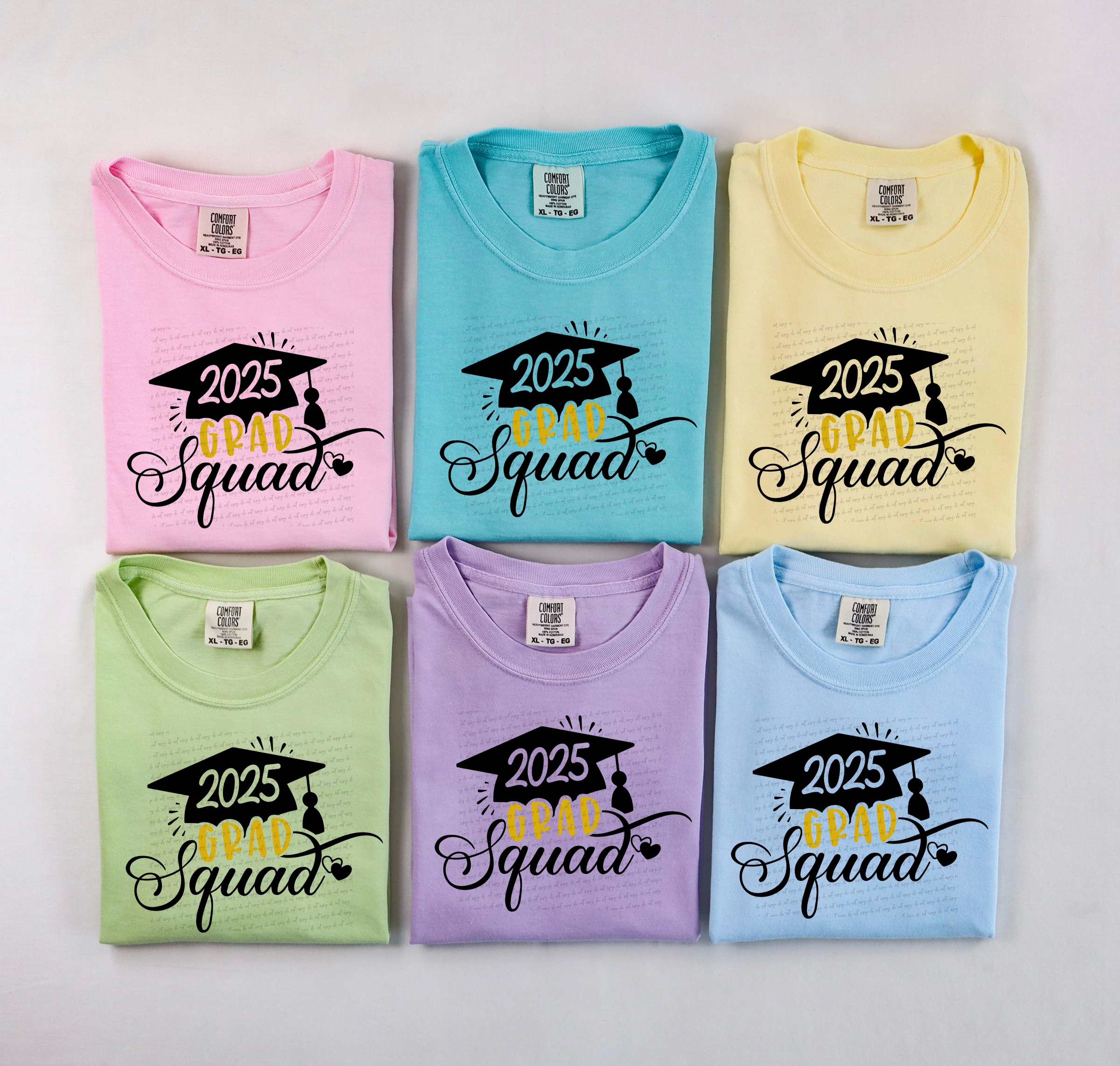 2025 Grad Squad Mortarboard 76665 DTF Transfer – Mud & Grace Transfers
