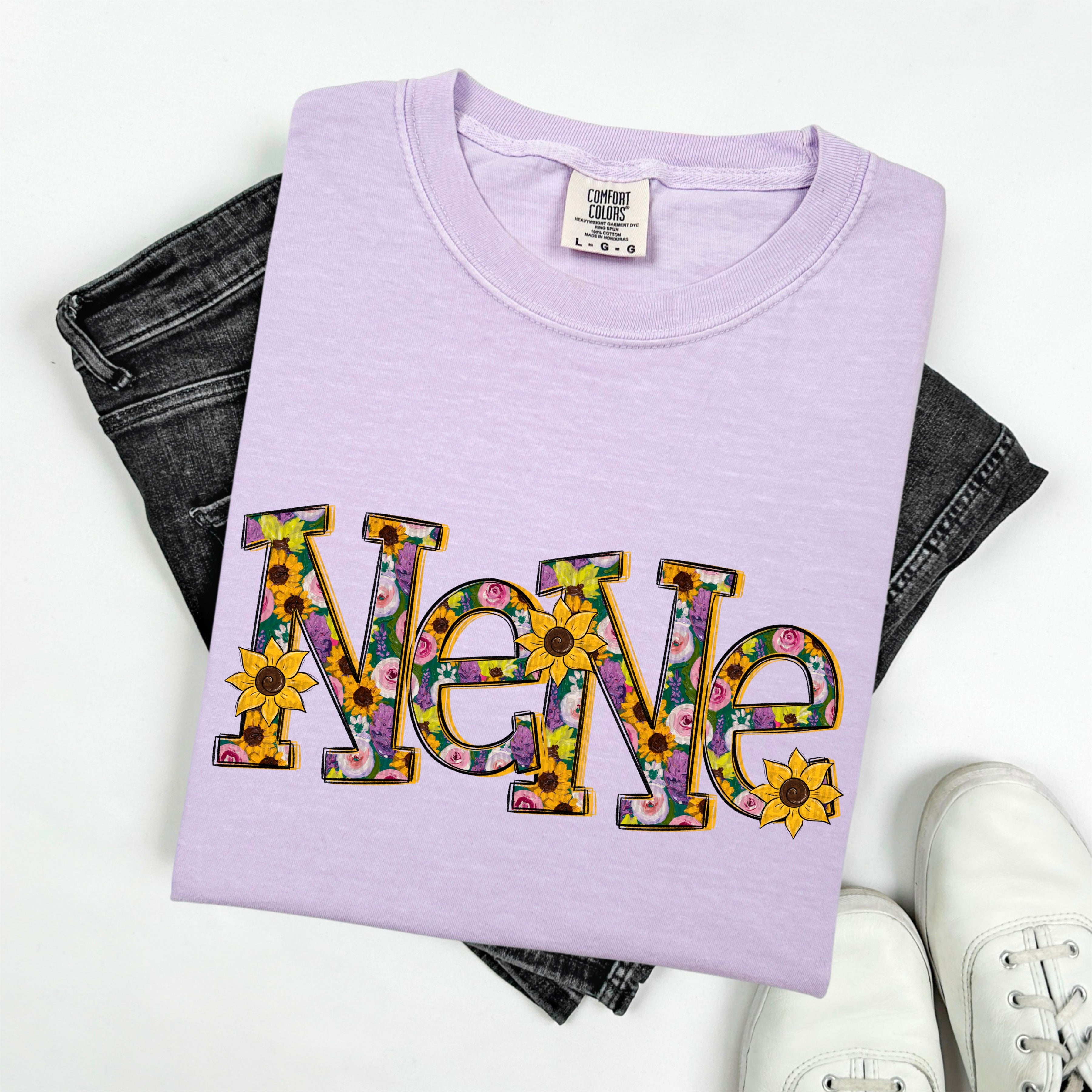 Nene Sunflower Collection (SDD) 96105 DTF transfer – Mud & Grace Transfers