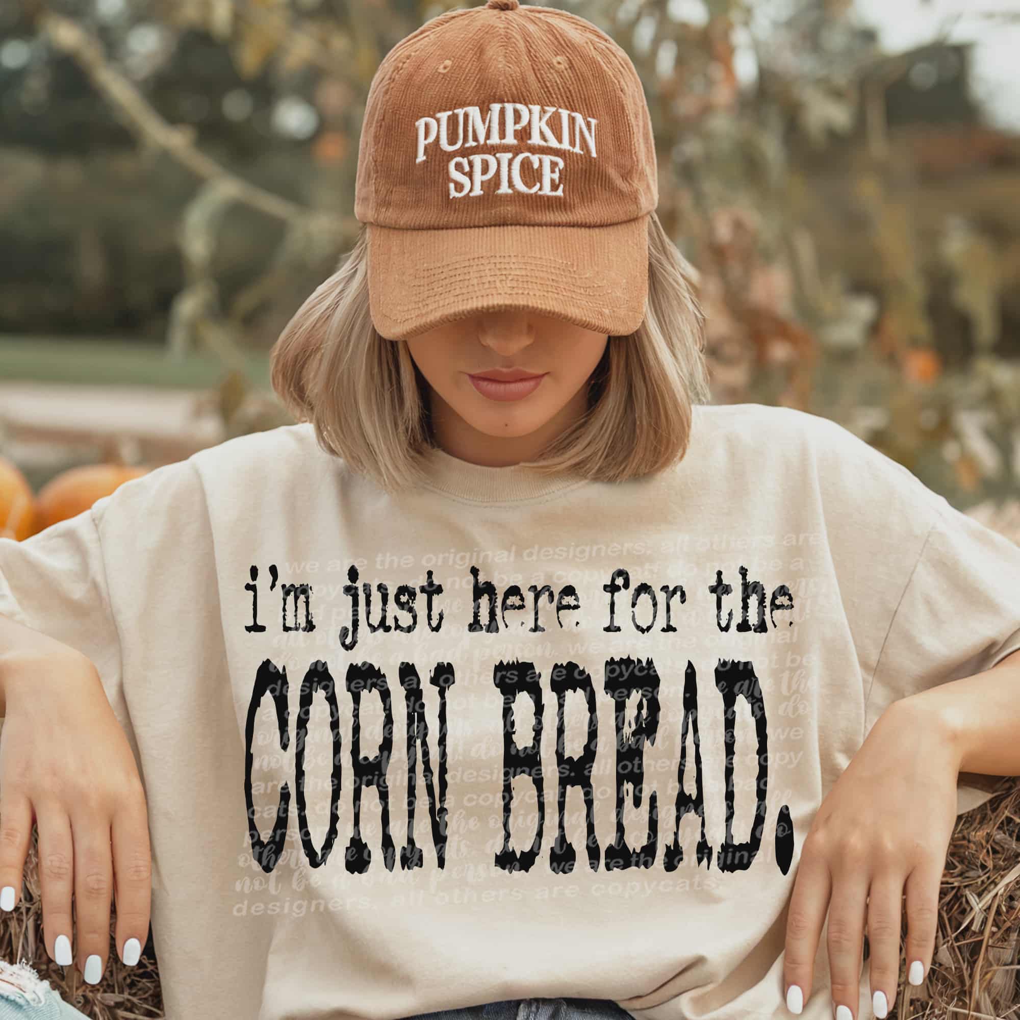 Here for the cornbread black font (TTD) DTF transfer – Mud & Grace ...