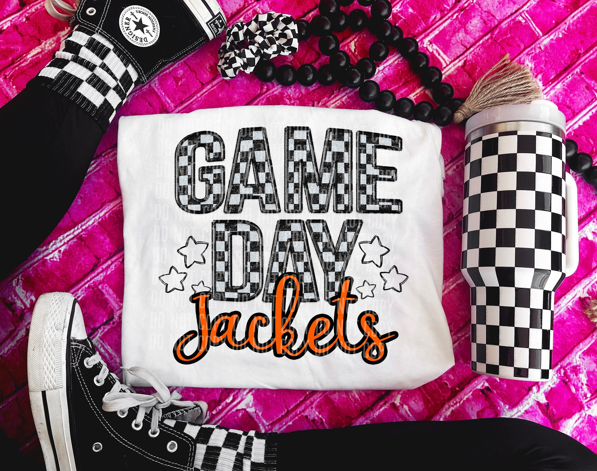 Game Day Jackets (orange) 30913 DTF transfers – Mud & Grace Transfers