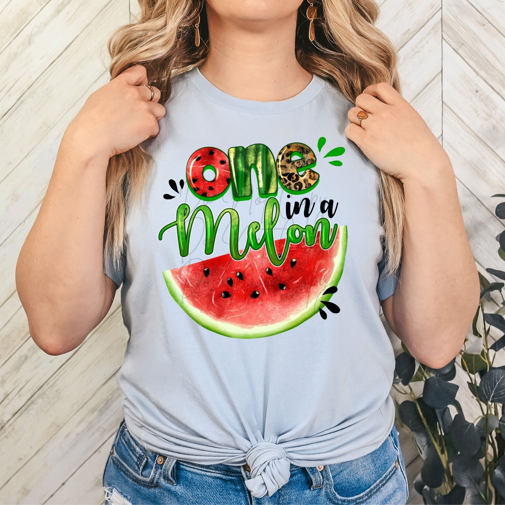 One in a Melon-38053-DTF transfer – Mud & Grace Transfers