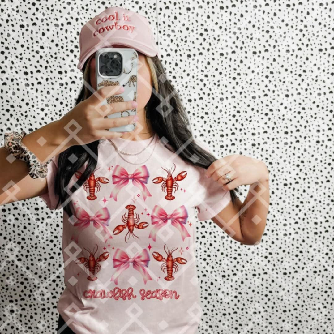 Crawfish season crawfish collage (CRAFTI) 85572 DTF transfer – Mud ...