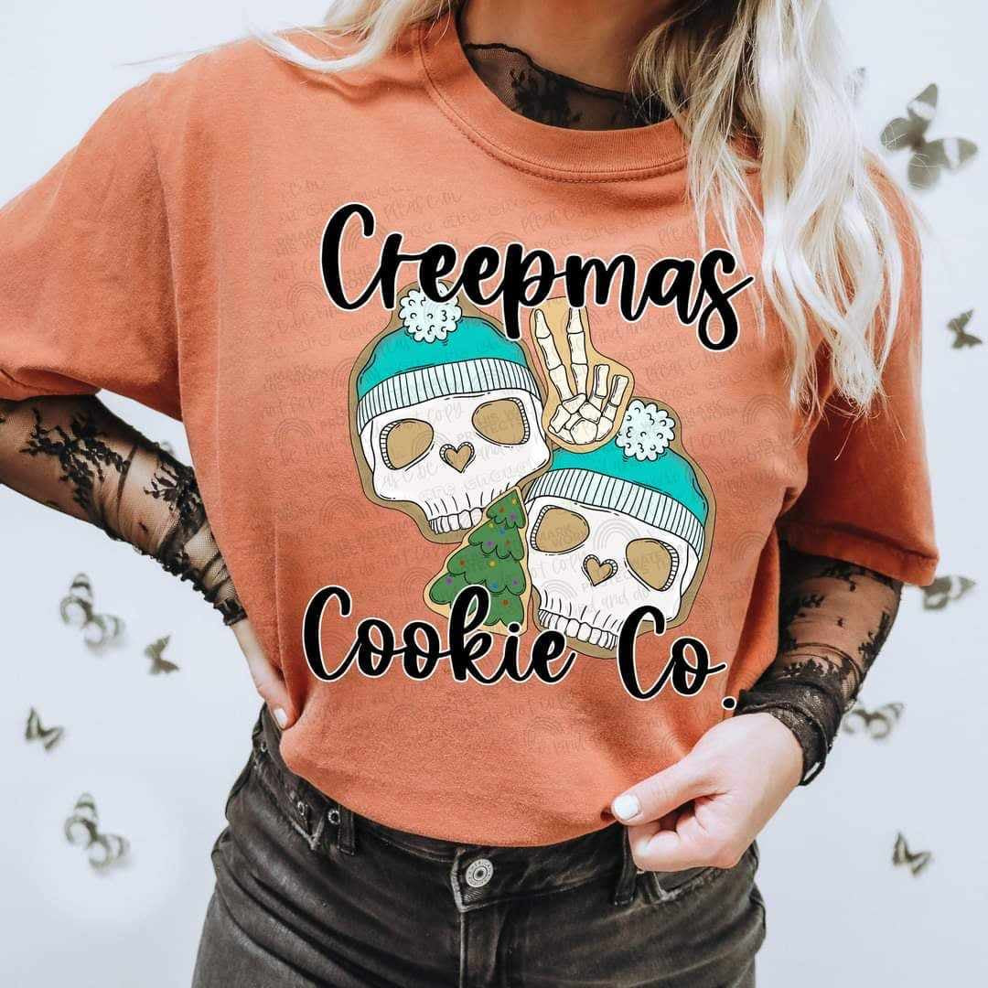 Creepmas cookie co (DDD) 62638 DTF transfer – Mud & Grace Transfers