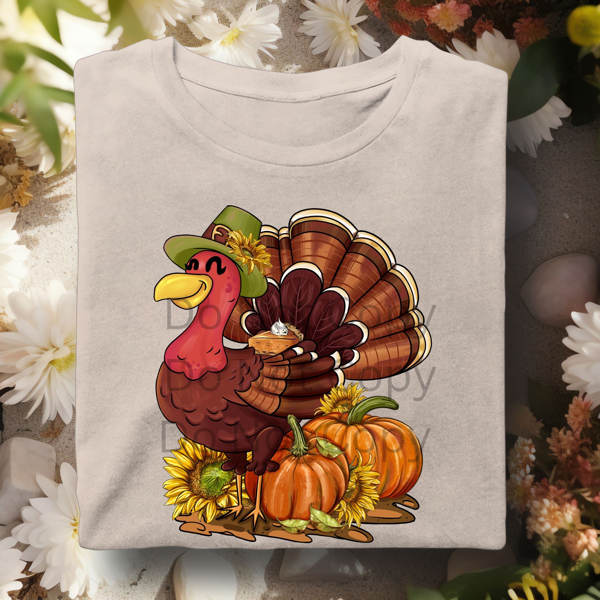 Thanksgiving Turkey-38840-DTF transfer – Mud & Grace Transfers
