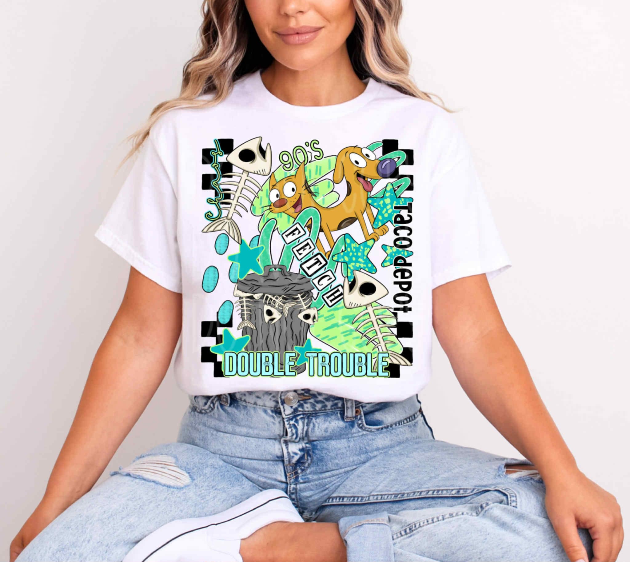 Double Trouble Collage EXCLUSIVE DTF transfer – Mud & Grace Transfers