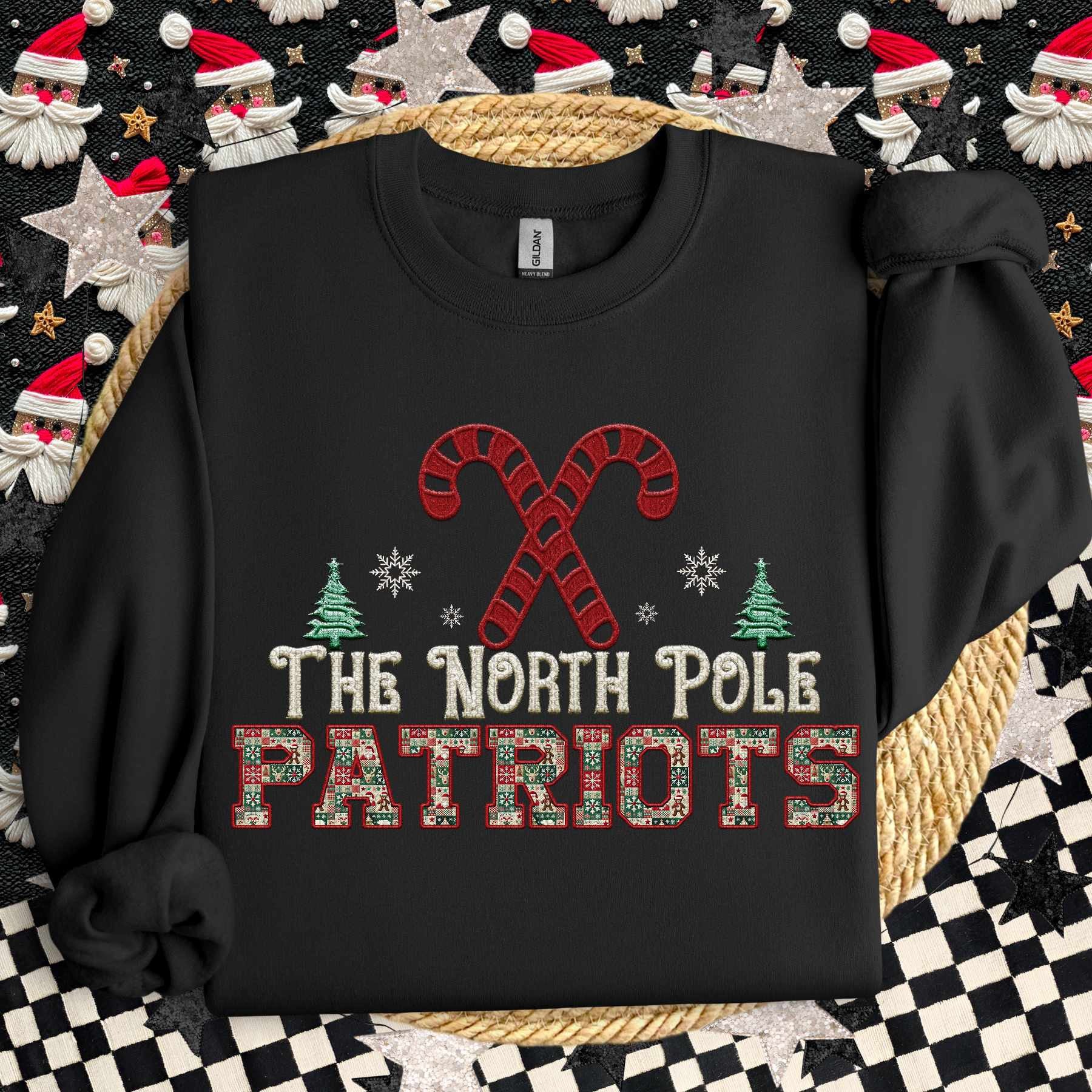 The North Pole patriots 65382 DTF transfer – Mud & Grace Transfers