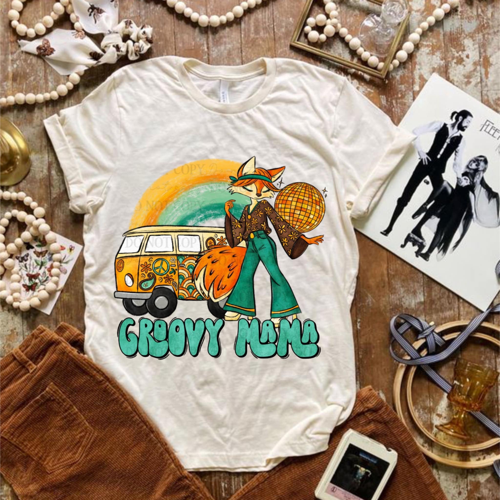Groovy mama blue font (ABD) 93176 DTF transfer – Mud & Grace Transfers