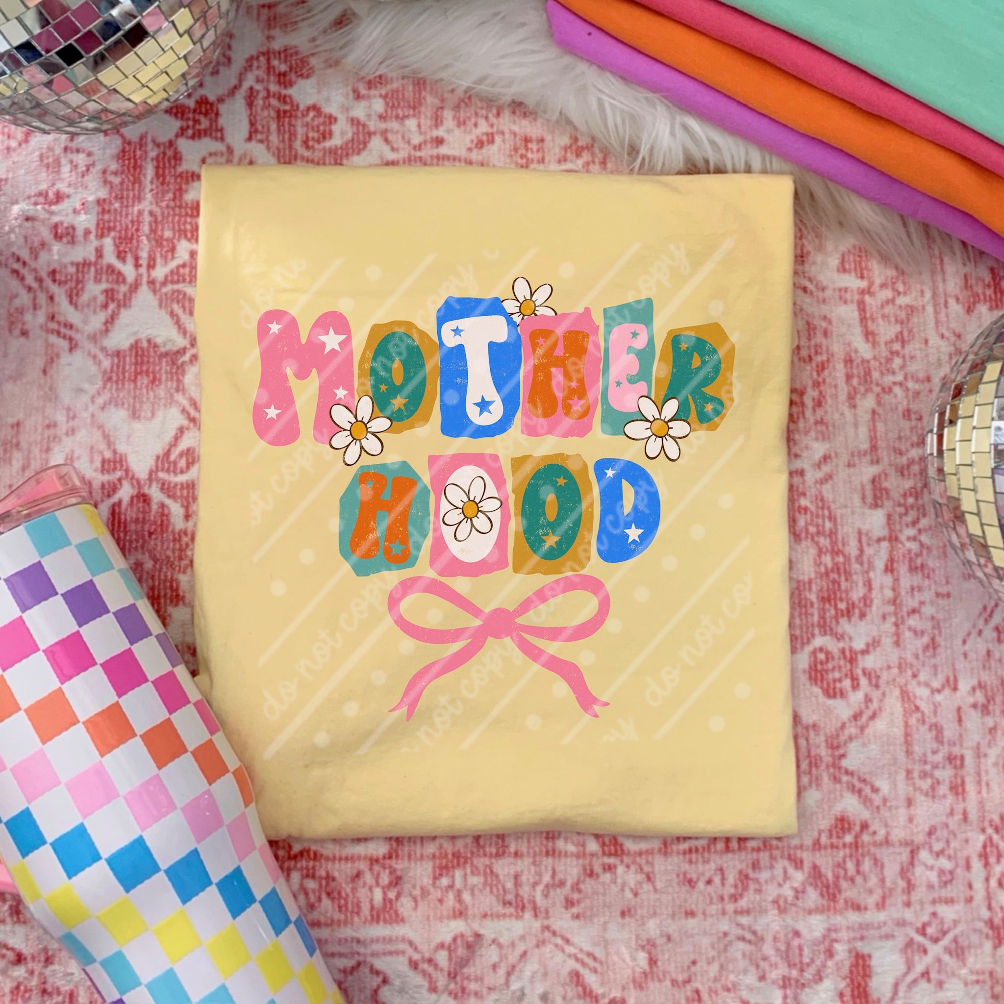 Motherhood mixed fonts (scarlow) DTF transfer – Mud & Grace Transfers