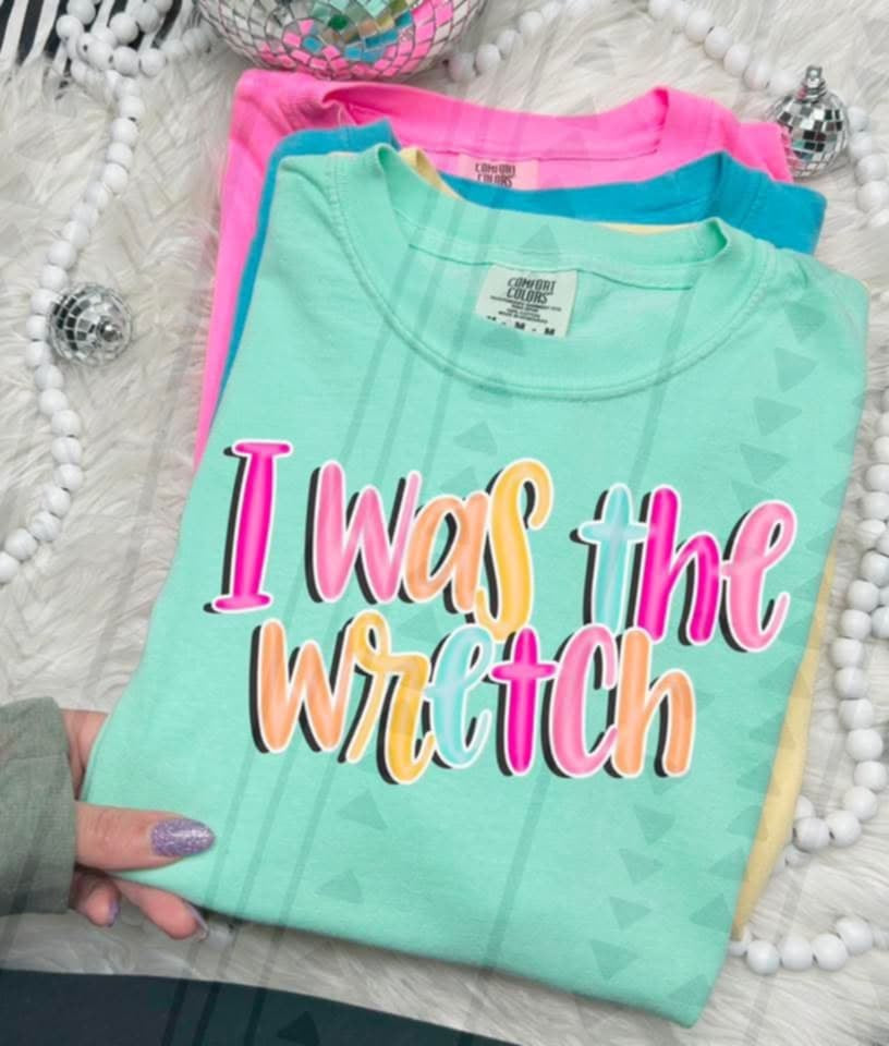 I was the wretch (TGG) 96773 DTF transfer – Mud & Grace Transfers