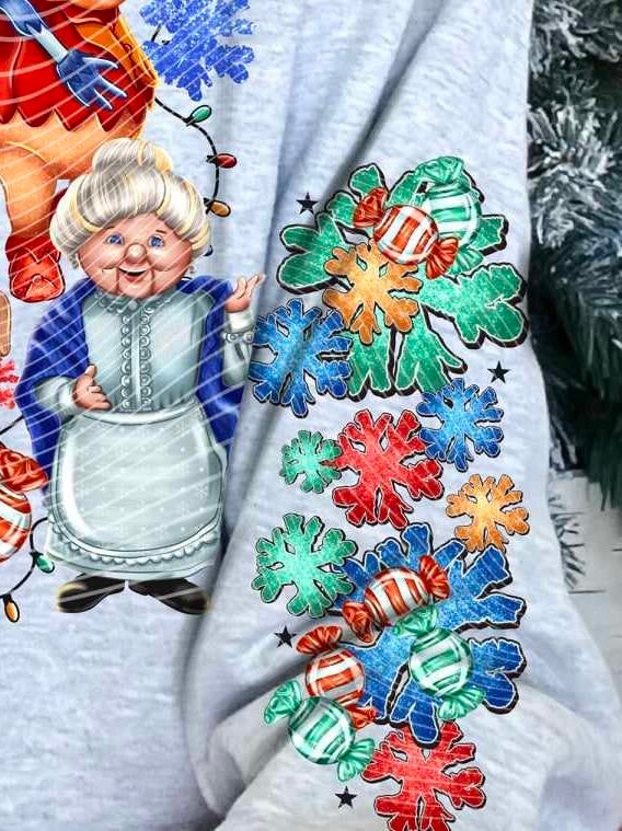 The year without a Santa Claus sleeve (AG) 70533 DTF transfer – Mud ...