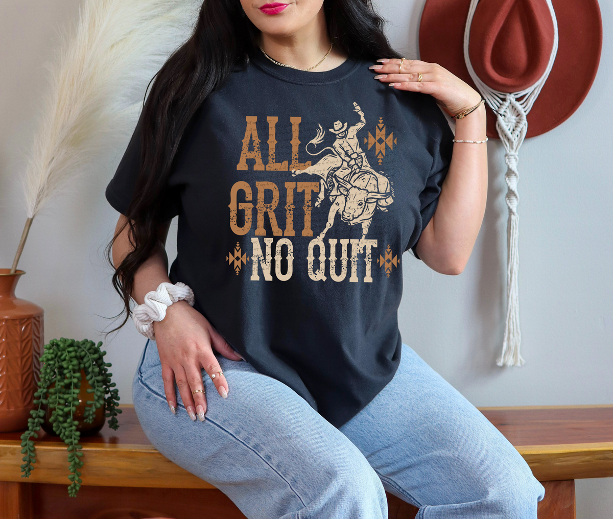 All Grit No Quit 66072 DTF transfer – Mud & Grace Transfers
