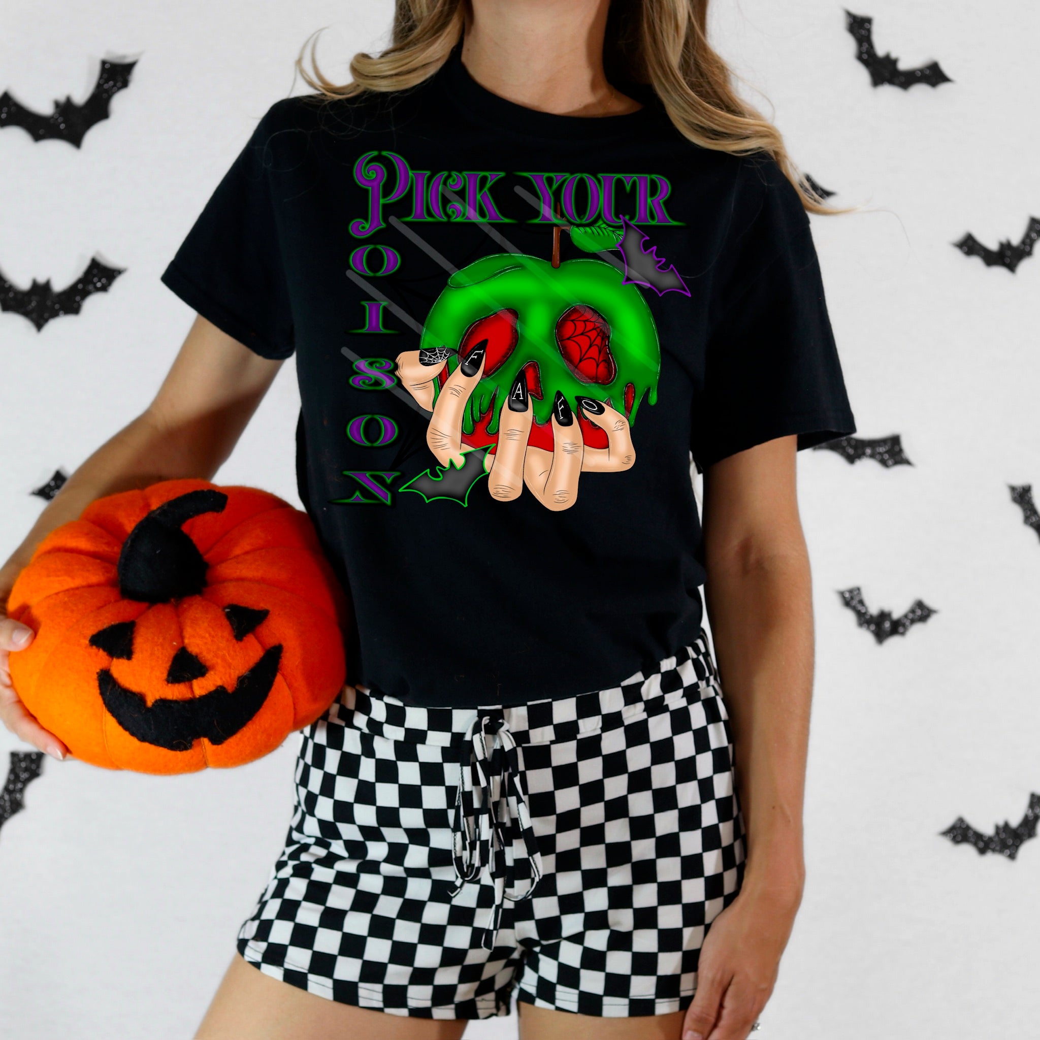 Pick your Poison Apple (chaos) 110236 DTF transfer – Mud & Grace Transfers