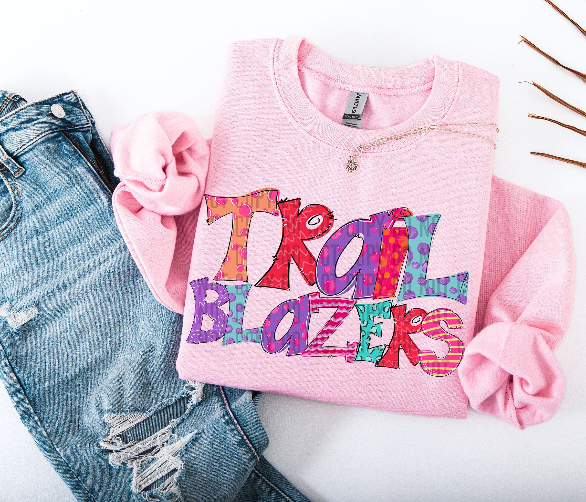 Bright Doodles Trailblazers 71435 DTF transfer – Mud & Grace Transfers