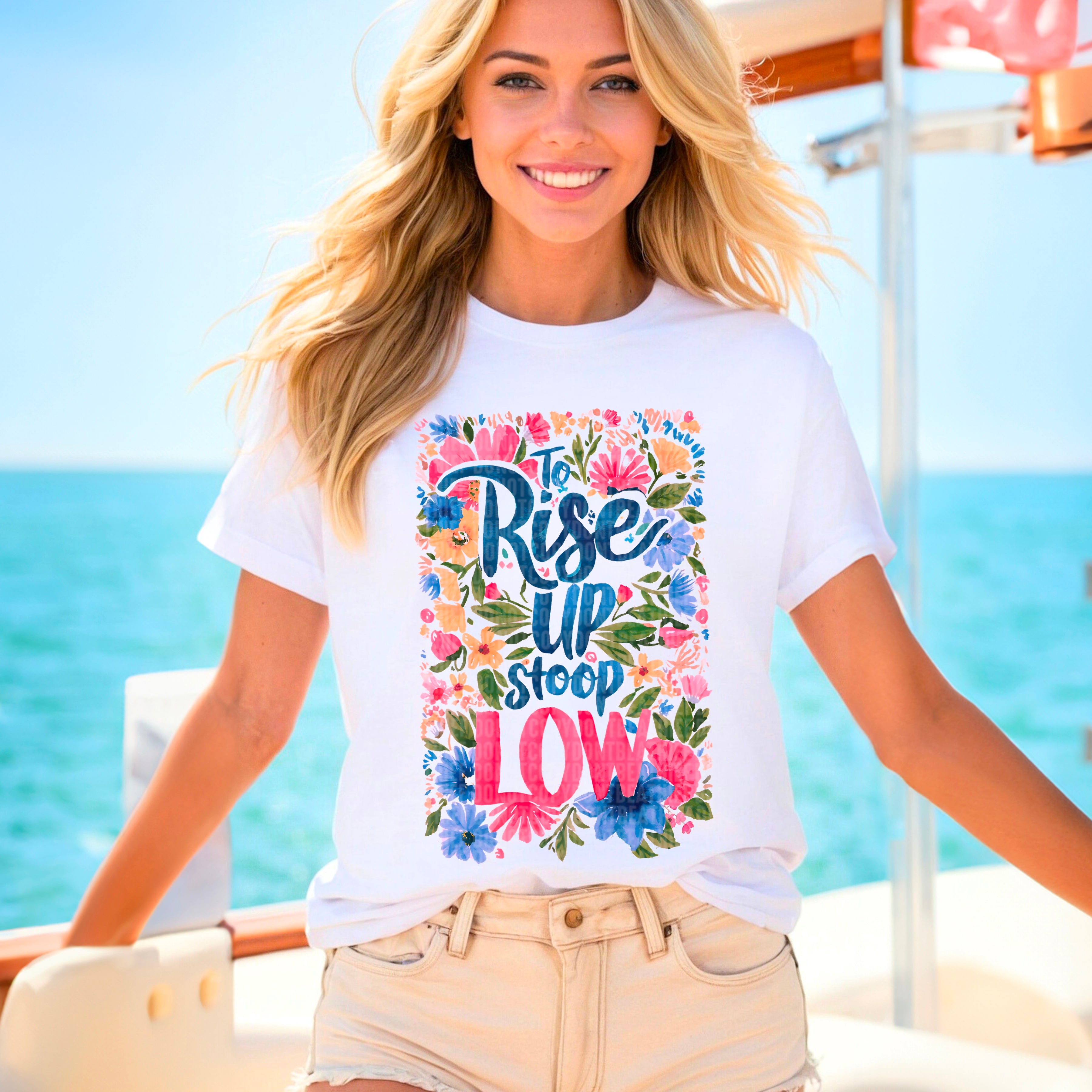 Rise up stoop low 95503 DTF transfer – Mud & Grace Transfers