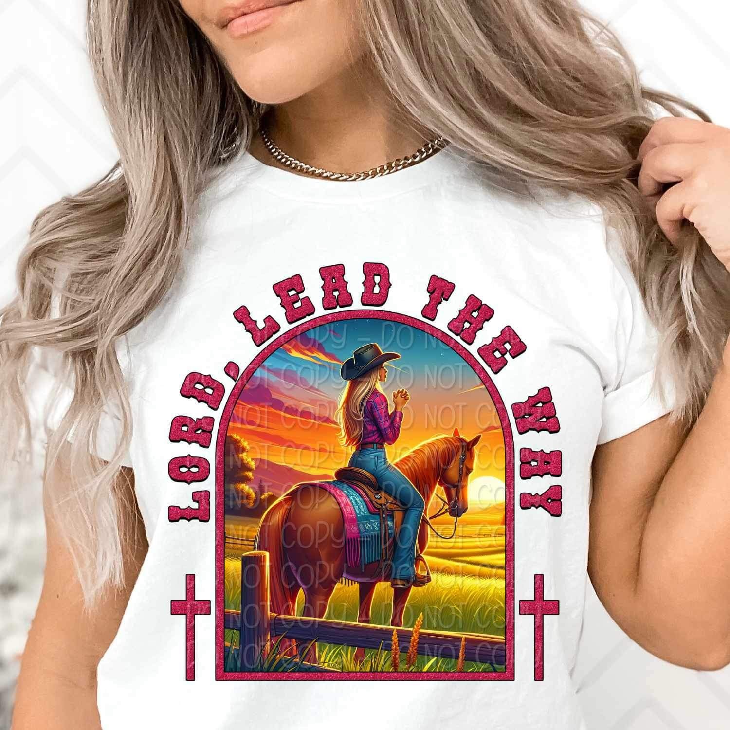 Lord lead the way 34417 DTF Transfer – Mud & Grace Transfers
