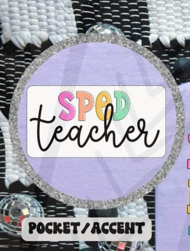 Sped teacher 45300 DTF transfers – Mud & Grace Transfers
