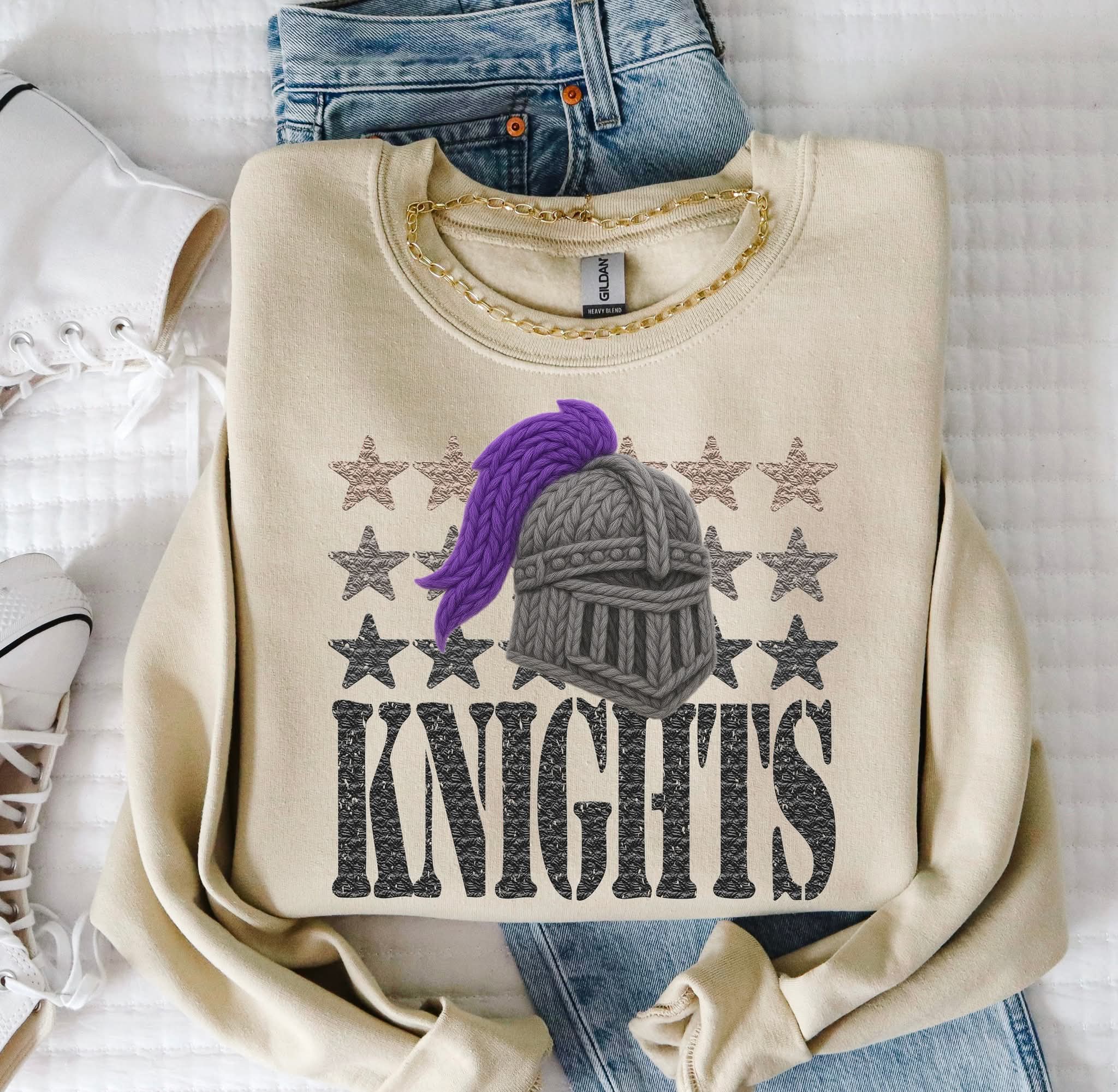 Knights Triple Star (S&G) DTF Transfers – Mud & Grace Transfers