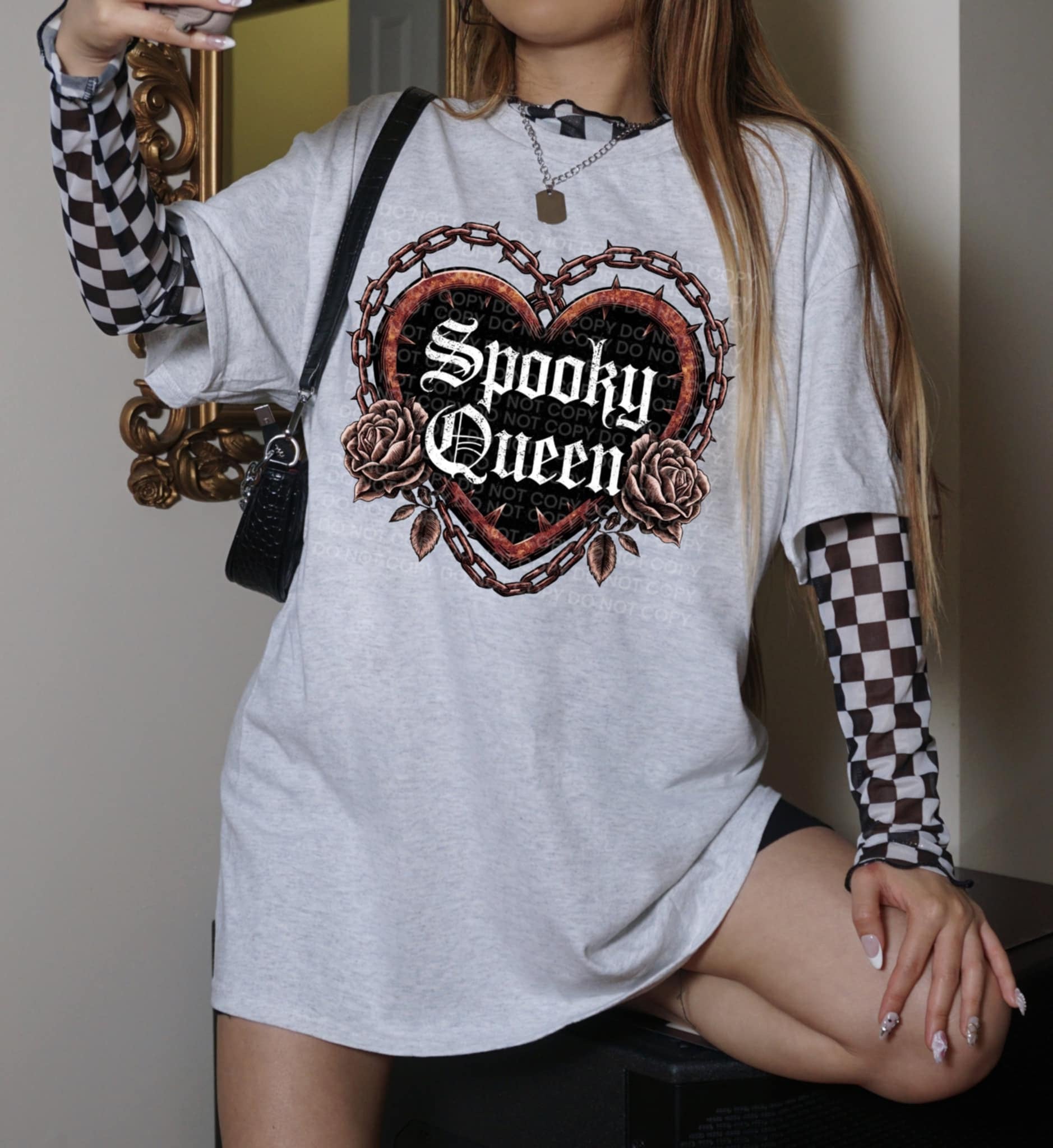 Spooky queen (SCG) 96297 DTF transfer – Mud & Grace Transfers