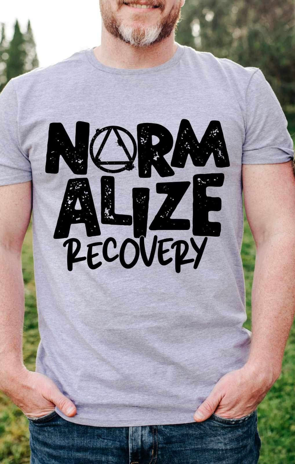 Normalize recovery BLACK 24634 DTF transfer – Mud & Grace Transfers
