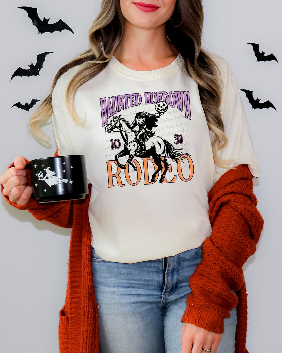 Haunted Hoedown Rodeo 46806 DTF transfer – Mud & Grace Transfers
