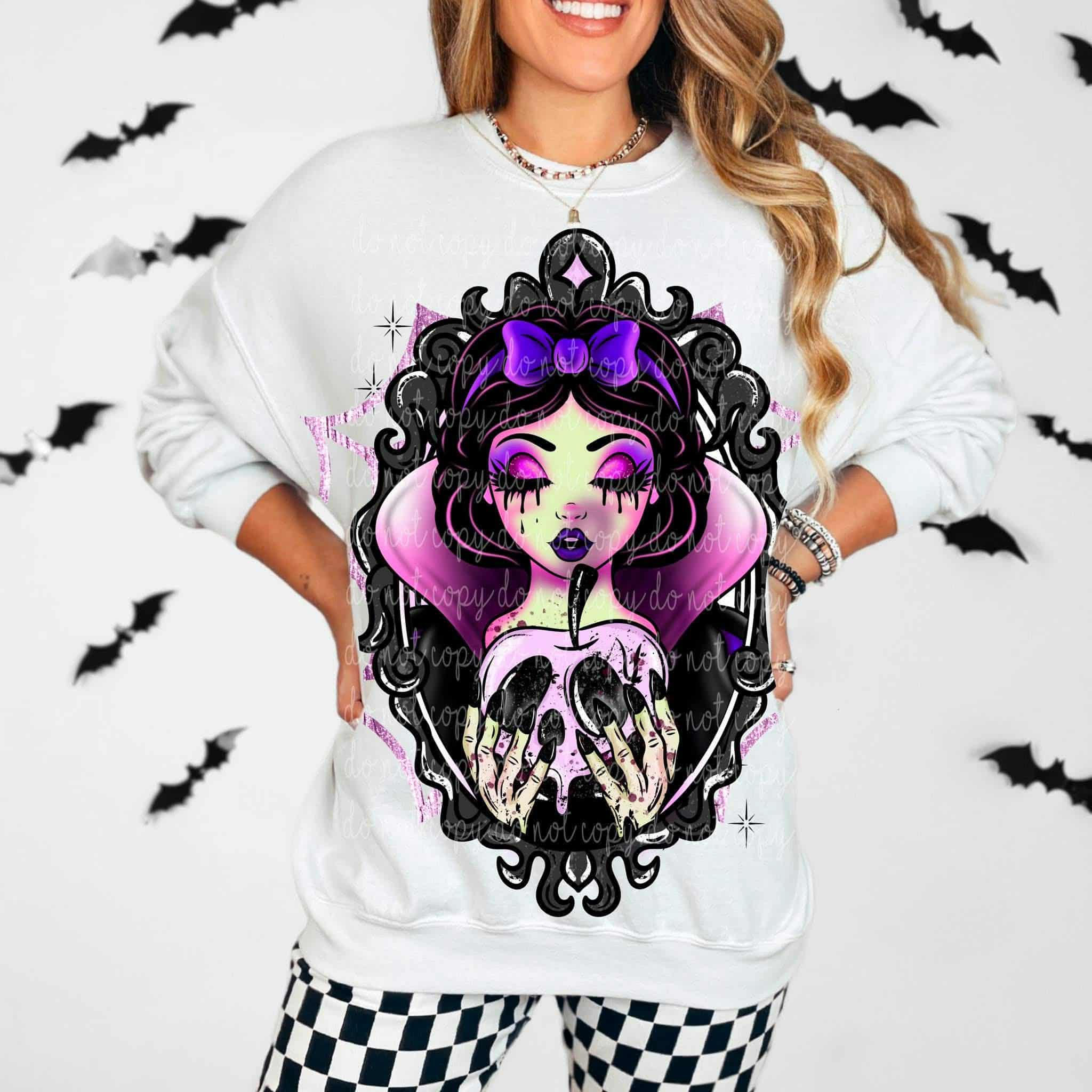 Poison Apple Princess (MMD) DTF transfer – Mud & Grace Transfers