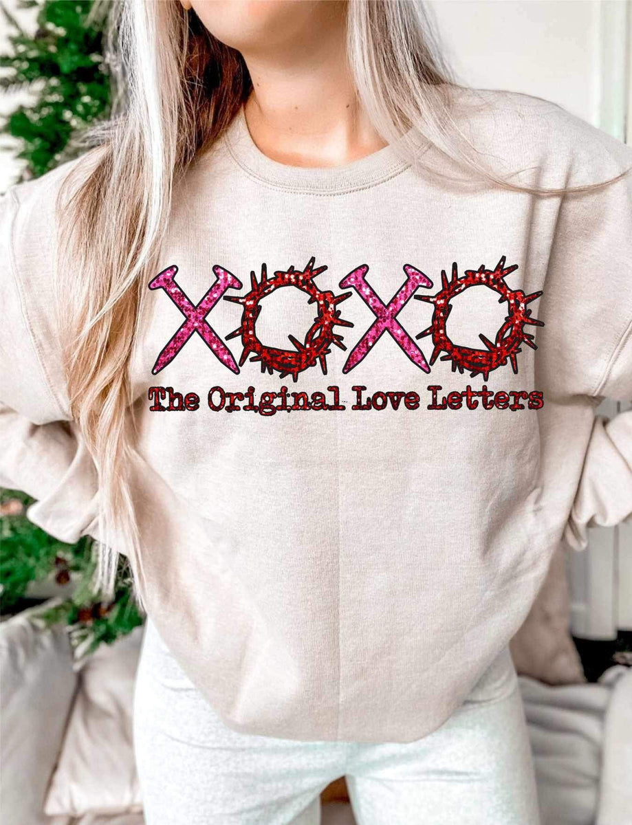 Xoxo the original love letter (WSB) 21536 DTF transfer – Mud & Grace ...