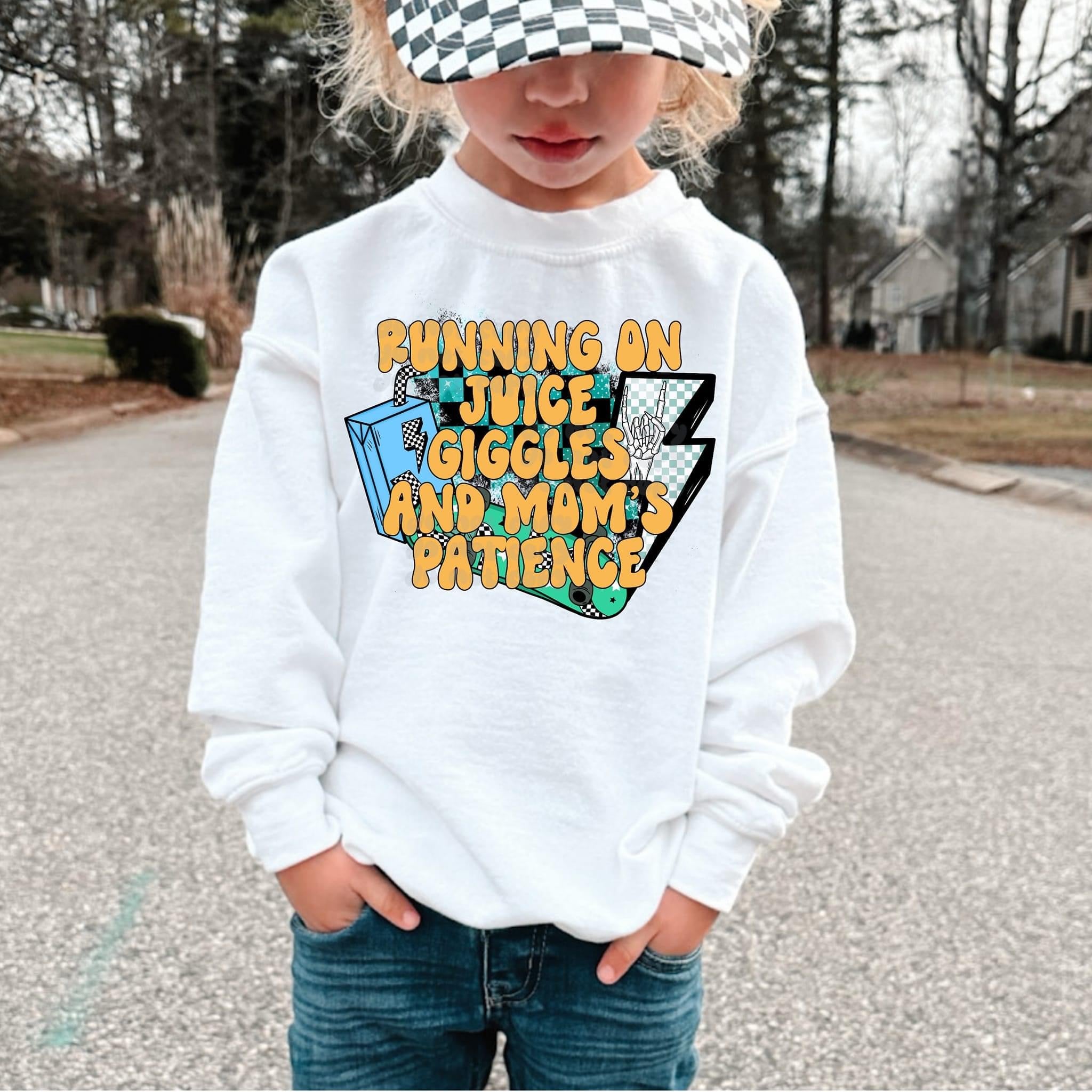 Running on juice giggles and moms patience blue juice box (VIRGO) 3367 ...