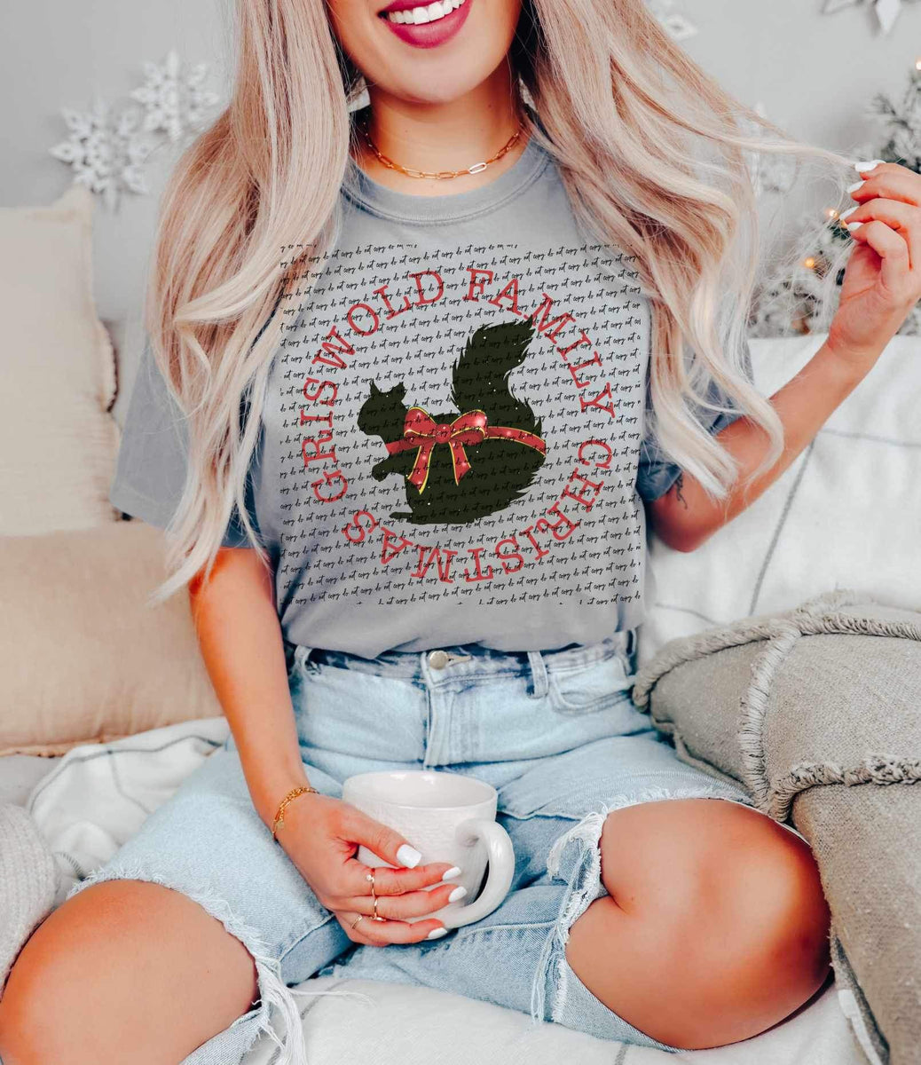 Griswold family Christmas (squirrel) sleeve NOT included DTF TRANSFER ...