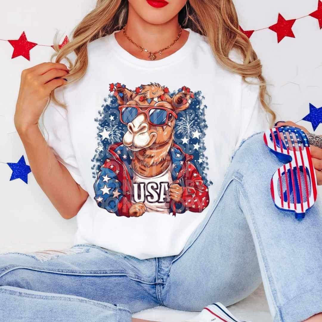 Usa camel 25621 DTF transfer – Mud & Grace Transfers