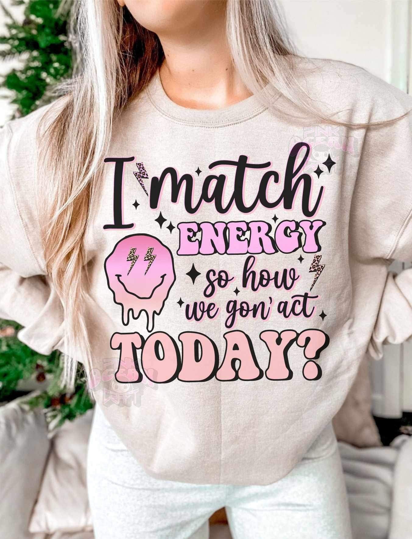 I match energy so how we gon’ act today (pink and peach with dripping ...
