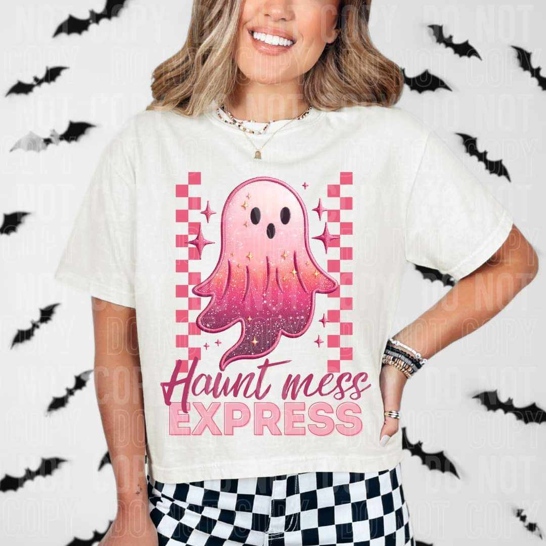 Haunt mess express (SBB) 55872 DTF transfer – Mud & Grace Transfers