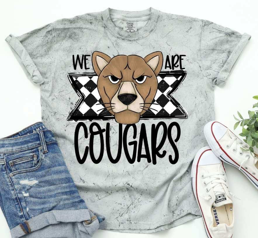 We are cougars (S&G) 36552 DTF transfer – Mud & Grace Transfers