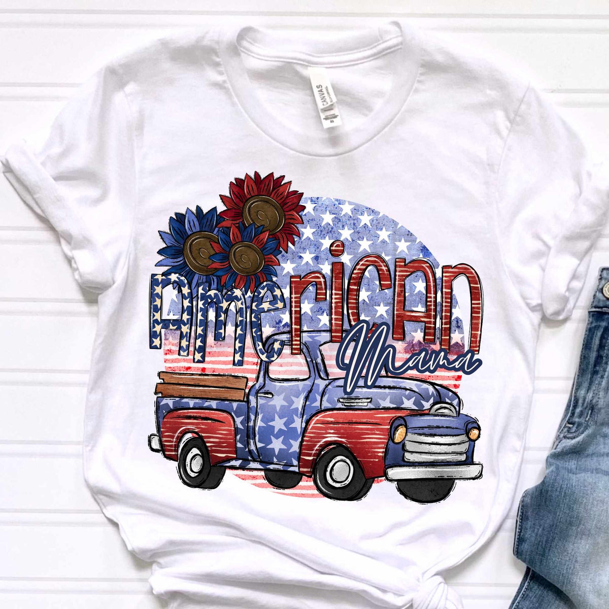 American mama truck (CITY) 37161 DTF transfer – Mud & Grace Transfers