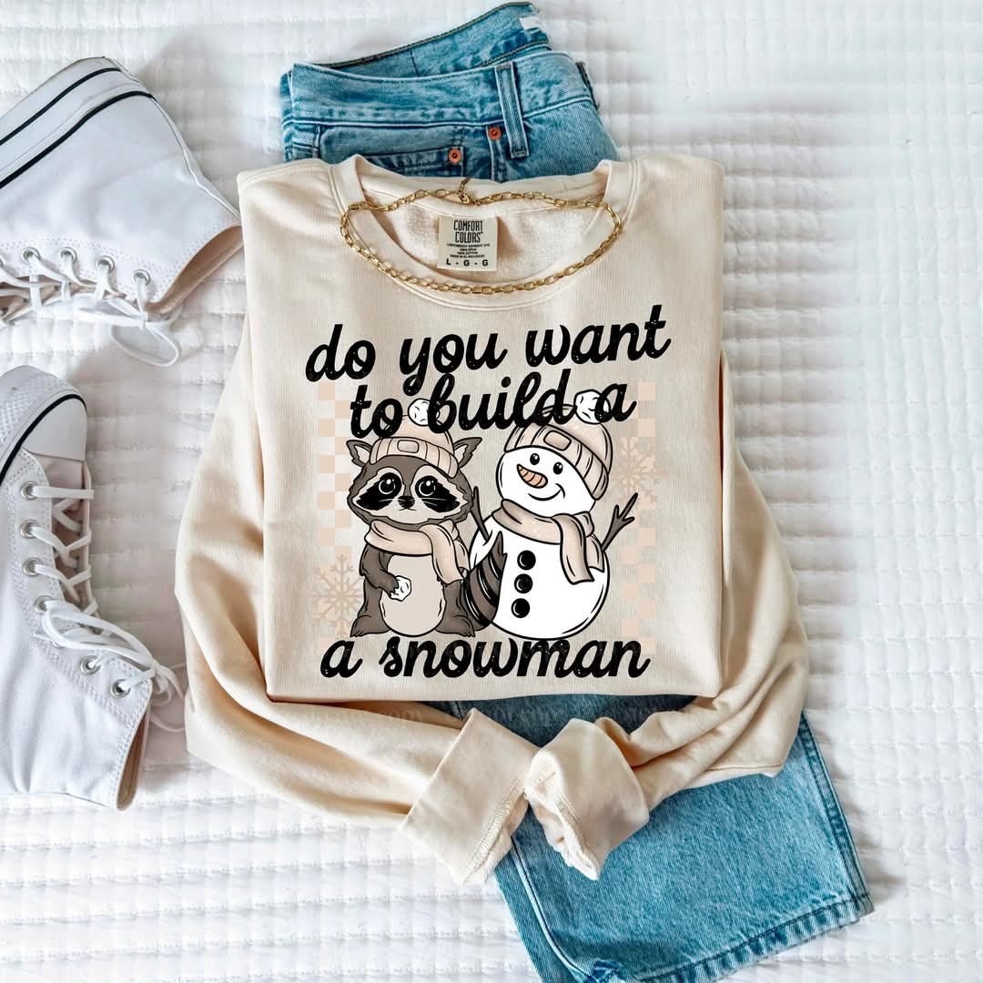 Do you want to build a snowman raccoon and snowman (CSC) 75127 DTF tra ...