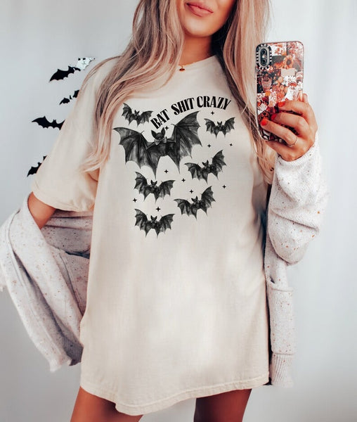 Bat shit crazy bats 37624 DTF transfer – Mud & Grace Transfers