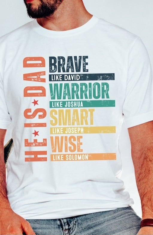 He is dad grunge 29342 DTF transfer – Mud & Grace Transfers