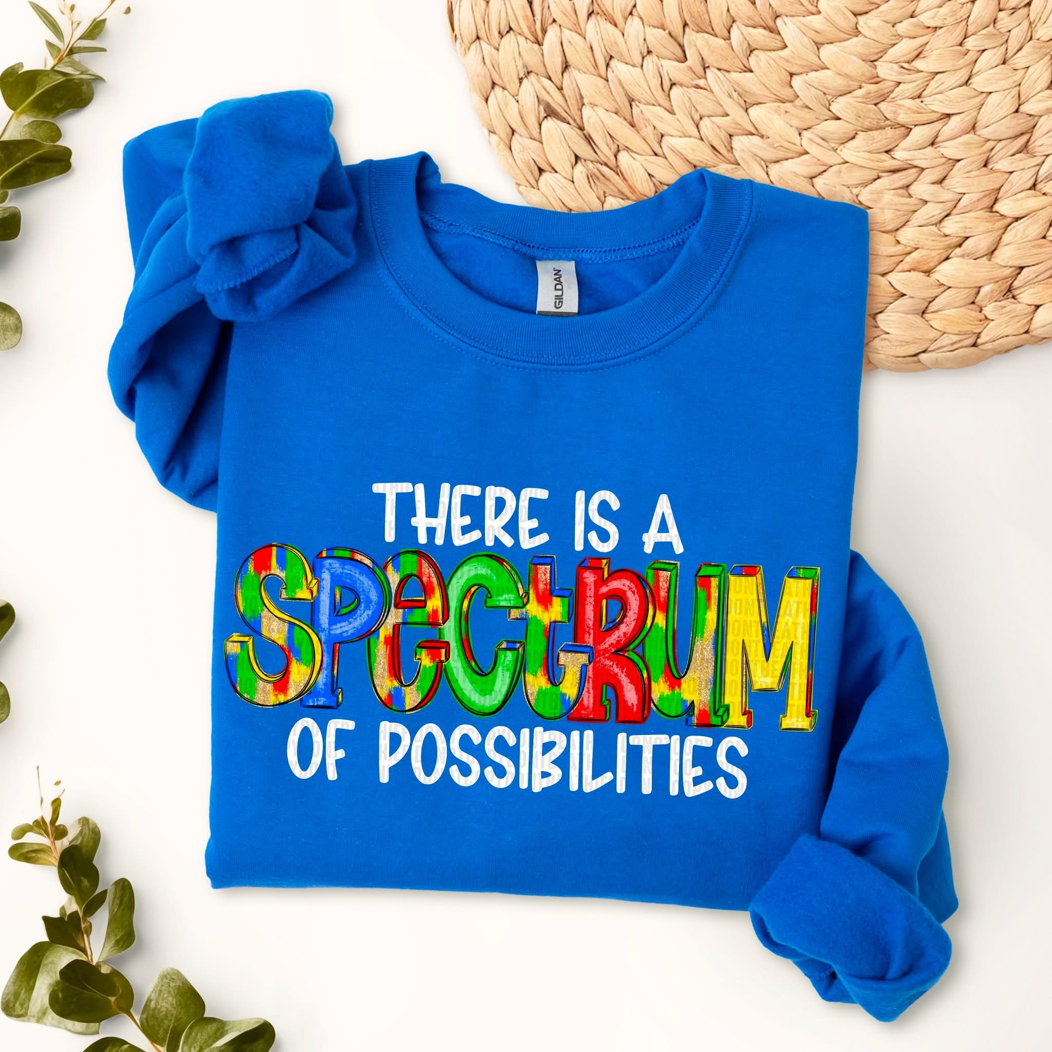 There Is A Spectrum Of Possibilities WHITE (SDD) 83531 DTF Transfer ...